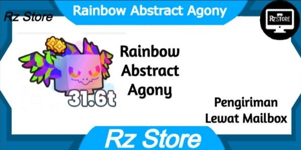 Buy Pets Rainbow Abstract Agony Pet Simulator 99! 2948111 | itemku