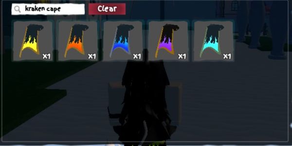 Beli Item Kraken Cape (Purple) | Grand Piece Online (GPO) Roblox ...