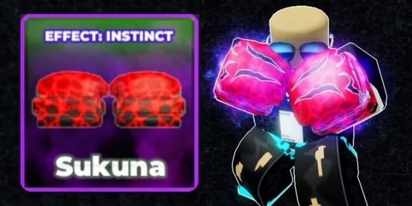 Buy Glove (!! NEW !!) Sukuna Glove (Effect : Instinct) | Untitled ...