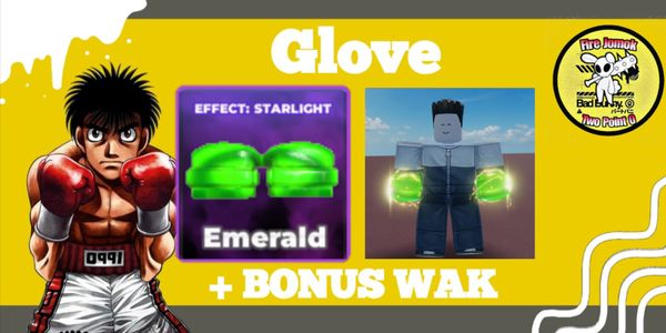 Beli Glove Glove | Emerald Effect Starlight untitled boxing game ...
