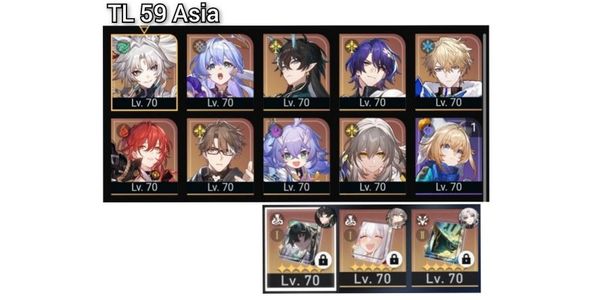 Buy Account Feixiao + Robin, Dan Heng IL Signature, Dr.Ratio, Gepard ...