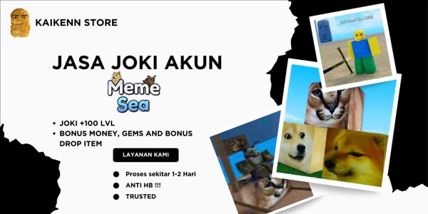 Beli Joki JOKI +100 LVL (MEME SEA) Meme Sea Roblox Terlengkap dan ...