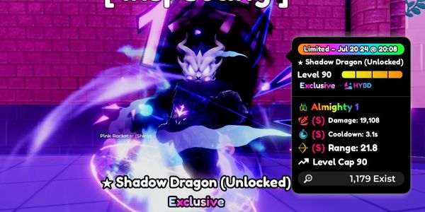 Buy Unit Shadow Dragon Almighty Anime Defenders 2928954 | itemku