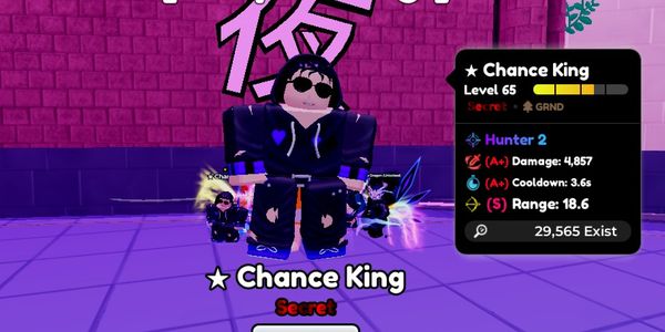 Buy Unit Chance King (Hakari) Evo Good Stats Anime Defenders 2935570 ...