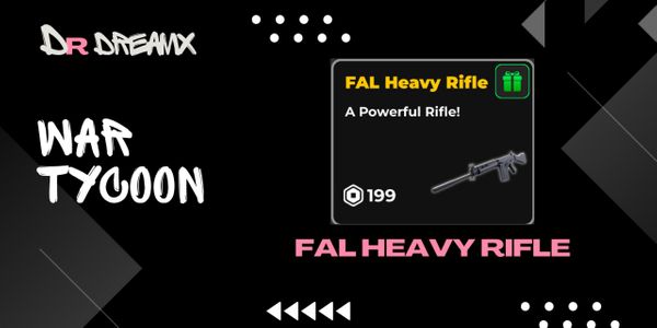 Buy Gamepass FAL Heavy Rifle - War Tycoon War Tycoon 2947467 | itemku