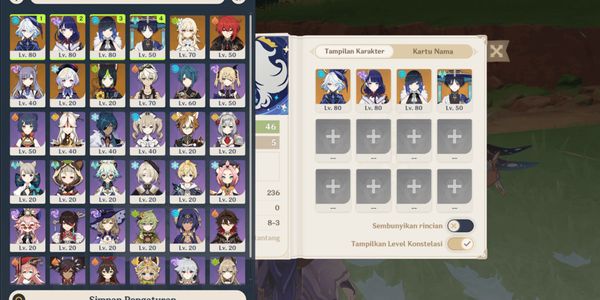 Beli Akun [4 Limit] Raiden Shogun Yelan WELL BUILD | Furina Wanderer | Diluc Keqing Qiqi ...