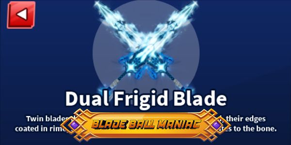 Buy Limited Swords Dual Frigid Blade Limited Blade Ball Roblox Blade ...