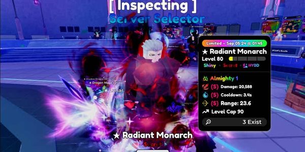Buy Unit SHINY ALMIGHTY SSS RADIANT MONARCH Anime Defenders 2969843 ...
