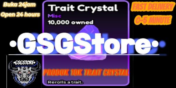 Beli Item 10.000x Trait Crystal - Anime Defenders Anime Defenders ...