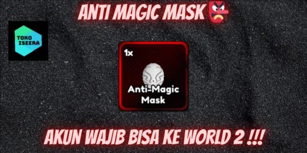 Beli Item Anti Magic Mask (For Evo Rimuru!!) Anime Last Stand Roblox ...