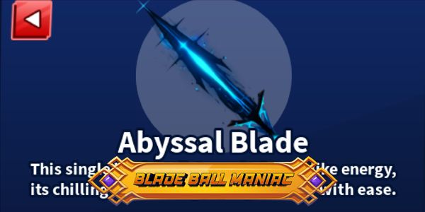 Beli Limited Swords Abyssal Blade Limited Blade Ball RBL Blade Ball ...