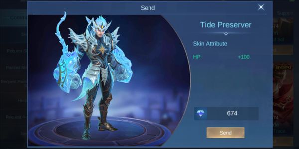 Beli Skin Tide Preserver (Epic Skin GatotKaca) Mobile Legends ...