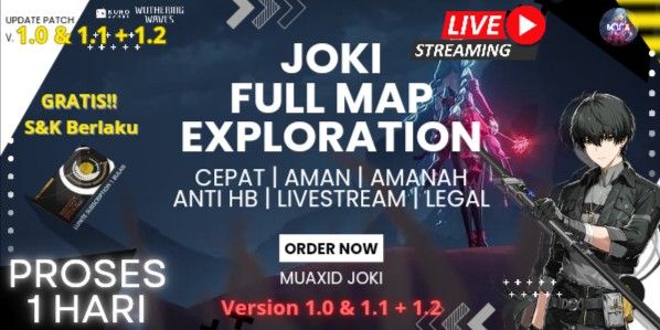 Buy Joki Full Map Exploration Wuthering Waves 2822386 | itemku