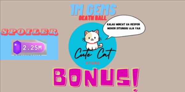 Buy Gems 1M Gems Death Ball 2985510 | itemku
