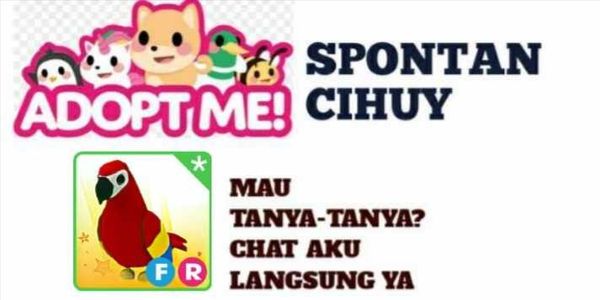 Buy Pet Parrot FR FLY RIDE PET - Adopt me Adopt Me Trading Hub 2990105 ...