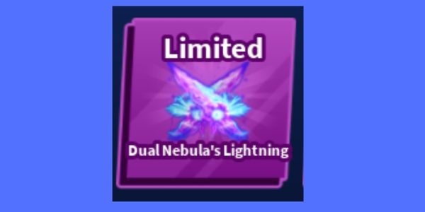 Buy Limited Swords Dual Nebula's Lightning - Blade Ball Blade Ball ...