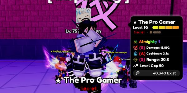 Buy Unit The Pro Gamer (SJW) Almighty Anime Defenders 2928944 | itemku