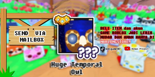 Buy Pets Huge Temporal Owl Pet Simulator 99! 2992900 | itemku