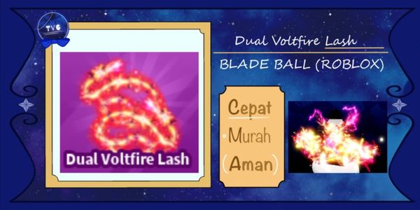 Beli Limited Swords Dual Voltfire Lash | Blade Ball (RBL) Blade Ball Terlengkap dan Termurah ...