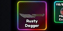 Beli Item Rusty Dagger Anime Last Stand Roblox Terlengkap dan Termurah ...