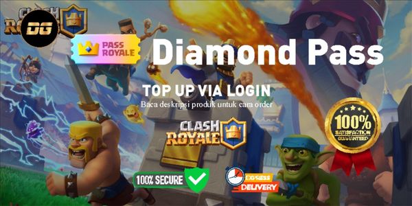 Buy Top Up Login Diamond Pass Clash Royale 2993942 | itemku
