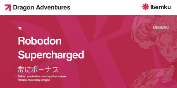Beli Dragon Robodon SC | Dragon Adventure | Roblox | DA Dragon ...