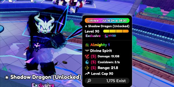 Beli Unit ALMIGHTY SHADOW DRAGON EVO - Anime Defenders Anime Defenders ...