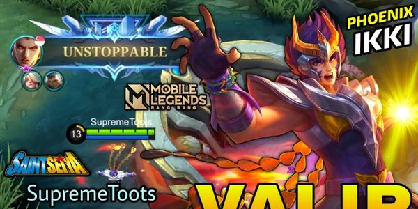 Buy Skin GIFT SKIN MOBILE LEGENDS VALIR PHOENIX IKKI ( SKIN SAINT SEIYA ...