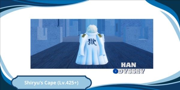 Buy Item Shiryu Cape | Grand Piece Online (GPO) Roblox 2953859 | itemku