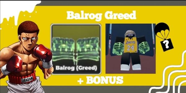 Beli Glove Balrog Greed | Untitled boxing game Untitled Boxing Game ...