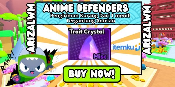 Buy Item 10 Trait Crystal - Anime Defenders Anime Defenders Roblox ...