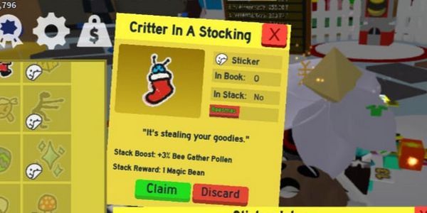 Buy item Bee swarm simulator || Critter in stocking (sticker) | via ...