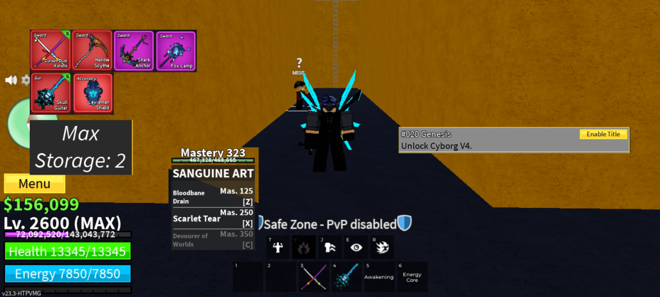 Buy Account #A148 lvl max. V4 Cyborg. All FS, storage 2. 100% CDK, HS ...