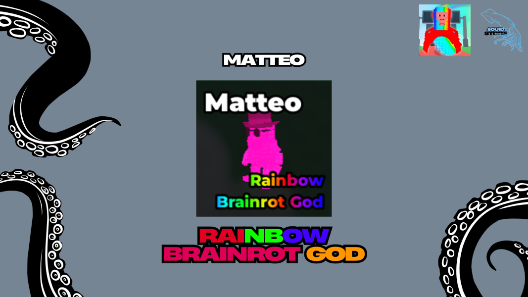 Buy Item Rainbow Matteo [Steal A Brainrot] Steal A Brainrot 3785311 ...