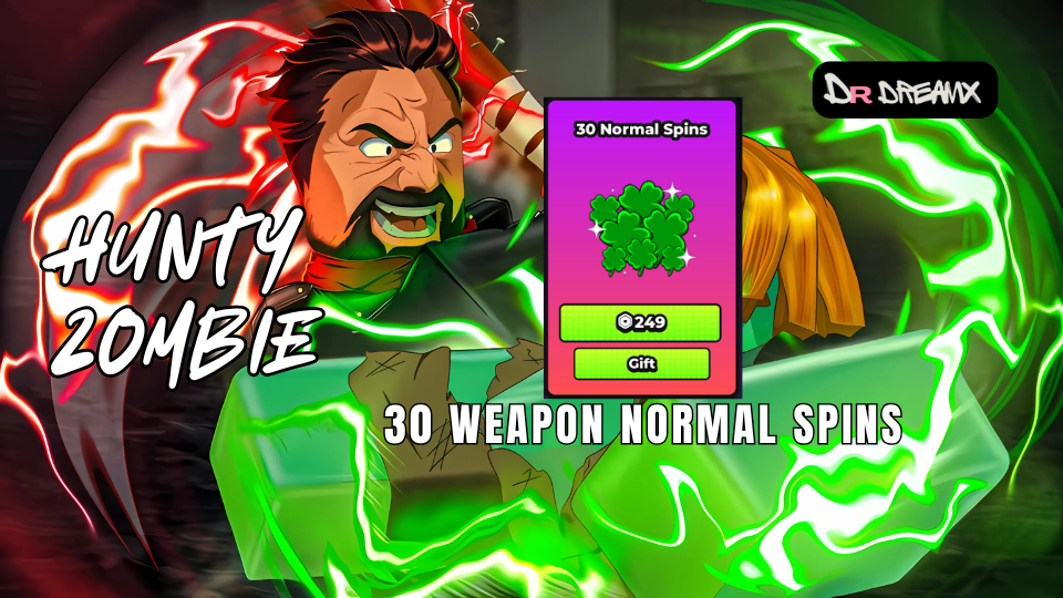 Buy Item 30 Weapon Normal Spin Hunty Zombie 3809060 | itemku