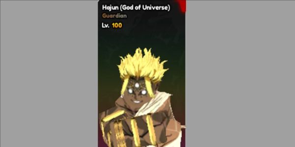 Buy Item Hajun (God Of Universe) | Anime Guardians Roblox 3875663 | itemku