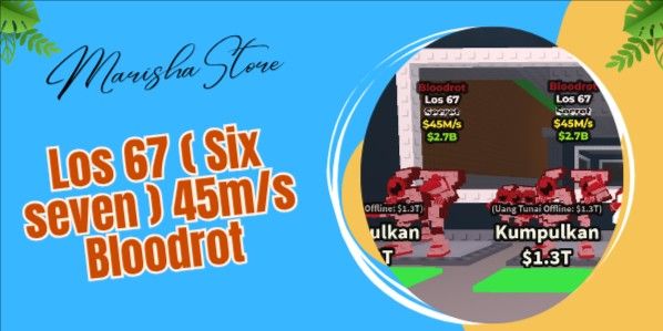 Buy Item The 67 Bloodrot 45m/s - Steal a Brainrot Steal A Brainrot ...