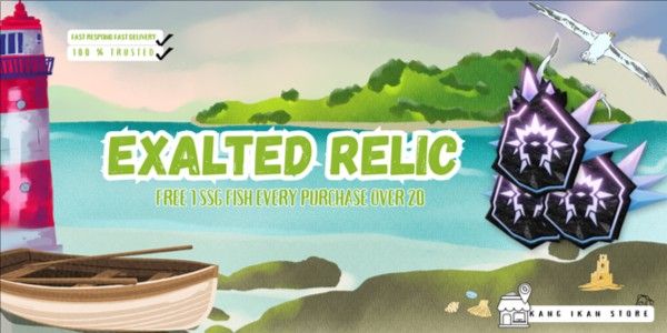 Beli Item Exalted Relic Fisch Termurah Mei 2026 | itemku
