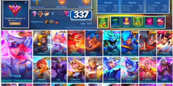 Buy Account #2966 | 337 Skins | Legend Freya | Collector Natalia ...