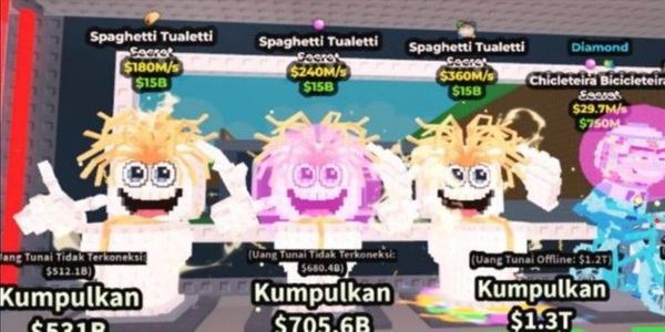 Buy Item Spaghetti Tualetti (240M / Second) Mutation Gum Steal A ...