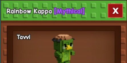 Buy Pets Rainbow Kappa Grow A Garden 3851170 | itemku