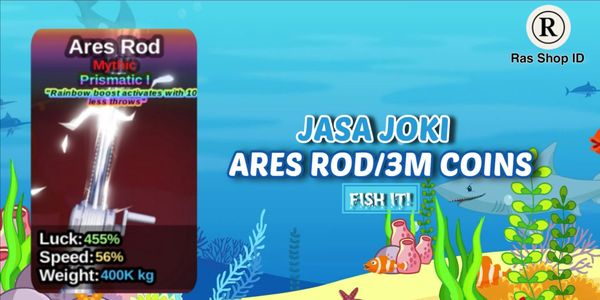 Beli Joki Fish It! Joki Rod Ares Rod/3M Coin [Fish It!] Fish It ...