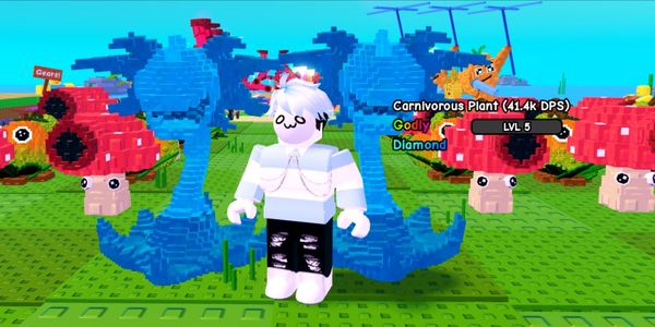 Buy Item Plant Diamond Carnivorous Plant 40K Damage Plants Vs Brainrots ...
