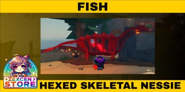 Buy Fish Hexed Skeletal Nessie Fisch 3893270 | itemku