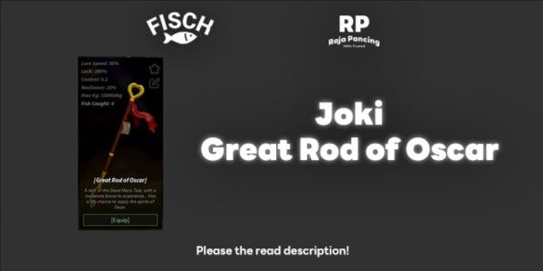Buy Boosting Service Joki Great Rod of Oscar Fisch 3893863 | itemku