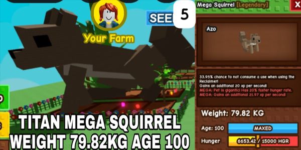 Buy Pets TITAN MEGA SQUIRREL / TITANIC MEGA SQUIRREL / MEGA TITAN ...