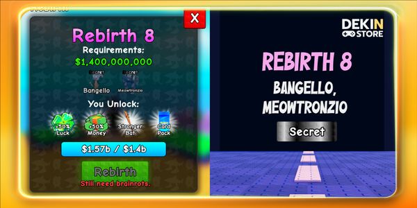 Beli Item Paket Rebirth 8 | Plants Vs Brainrots Plants Vs Brainrots ...