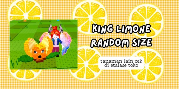 Buy Item King Limone Plant Random Size Plants Vs Brainrots 3902736 | itemku
