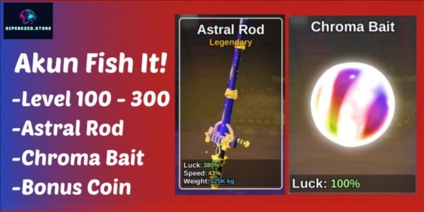 Beli Akun AKUN FISH IT! ASTRAL ROD + CHROMA BAIT Fish It! Terlengkap dan Termurah Februari 2026 ...