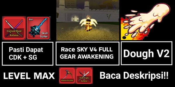 Buy Account Akun Race SKY V4 Full Gear [DOUGH V2 + CDK + SG] - Level ...